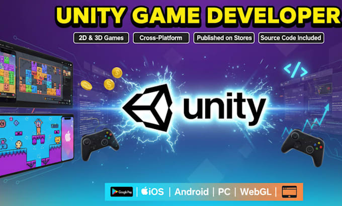 Développer tout type de jeu dans unity
