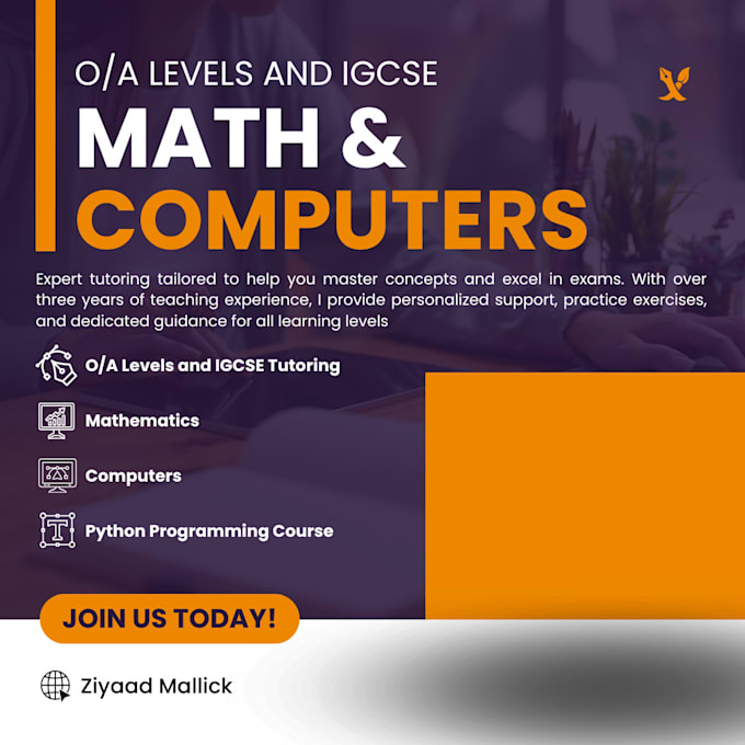 Teach igcse, o level, a level and sat mathematics by Ziyaad_mallick | Fiverr