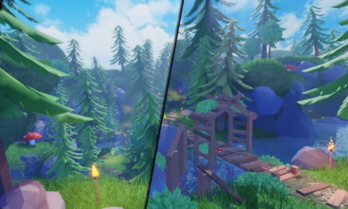 Design custom realistic roblox maps with terrain and interactive ...