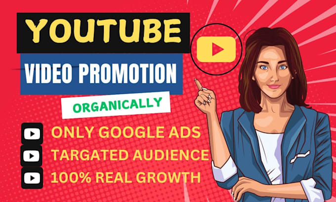 Specialized youtube video promotion services by Jawadshaker06 | Fiverr