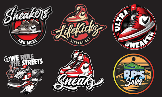 Make a customized logo for your shoe brand or sneaker store by Aftab ...
