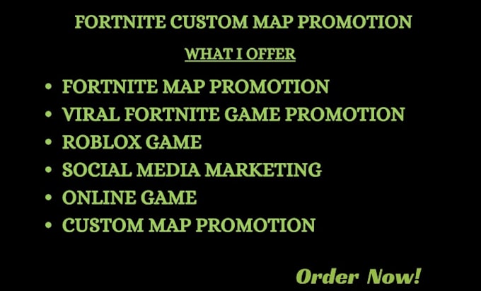 Do fortnite map promotion fortnite game promotion to get active playing ...