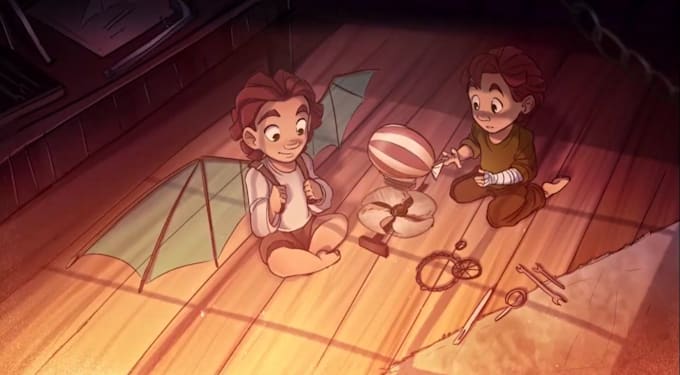 Do 2d traditional disney style animation 2d animated music video by ...