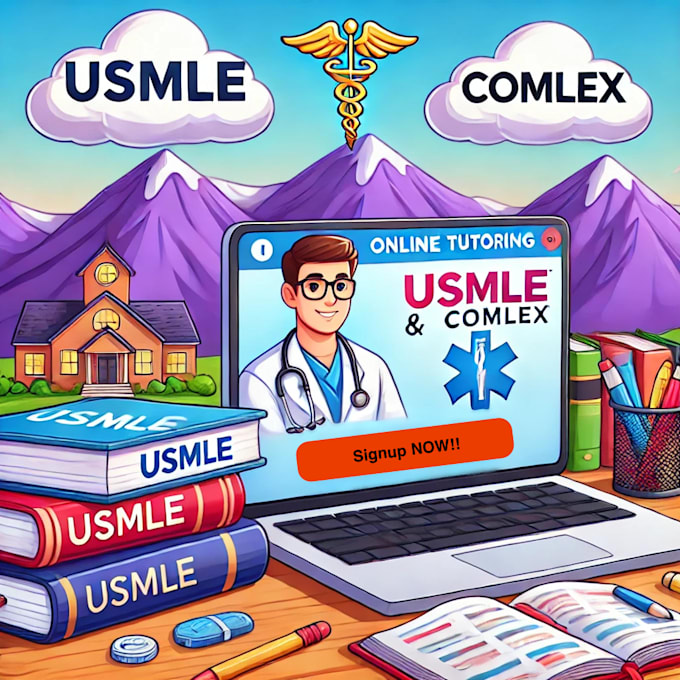 Tutor usmle step 1 and 2, comlex level 1 and 2 by Djamills | Fiverr