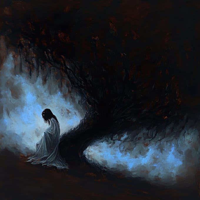 Create digital dark art paintings by Lucnarhom | Fiverr