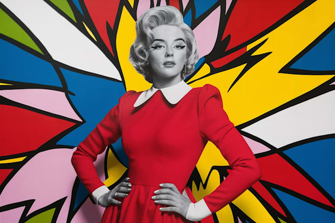 Draw pop art or roy lichtenstein style by Shantchards | Fiverr