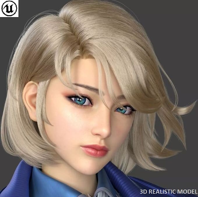 Do best 3d photorealistic character 3d metahuman daz 3d character ...