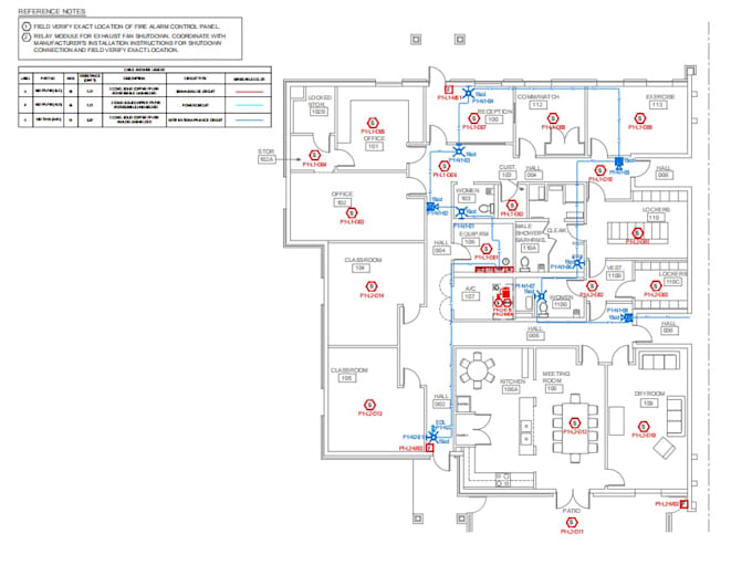 Design fire alarm system including calculation by Mujtaba98k | Fiverr