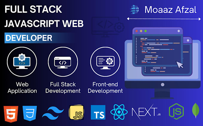 Be your fullstack web developer by Amoaaz | Fiverr Be your fullstack web developer by Amoaaz | Fiverr