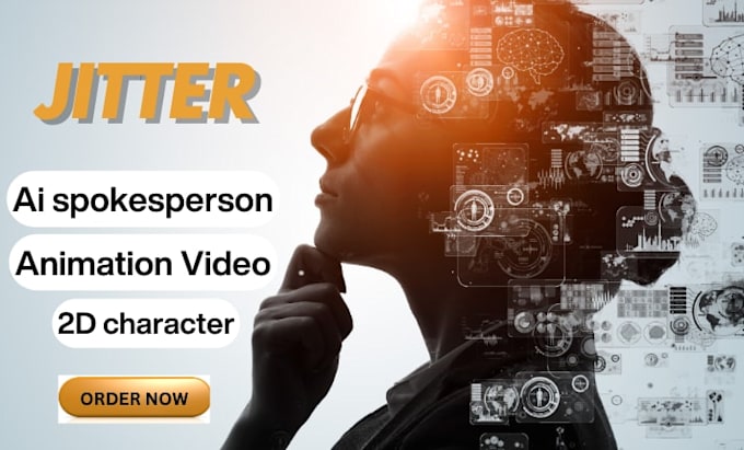 Create jitter ai video animation ai design ai spokesperson by Matilda_okoro | Fiverr
