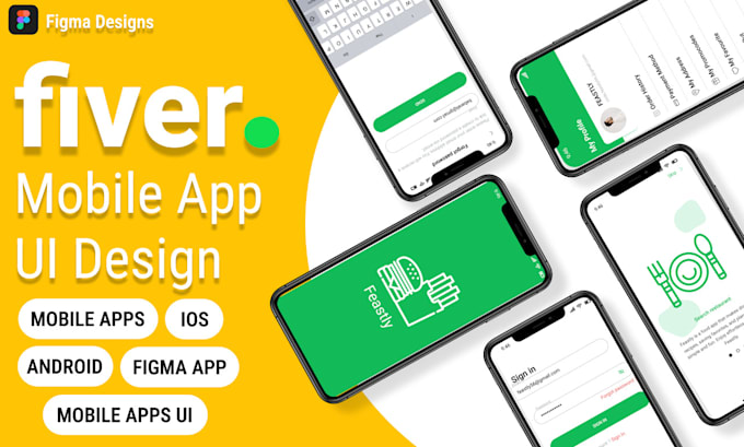 Create mobile app ui for android and ios by Abbas2083 | Fiverr