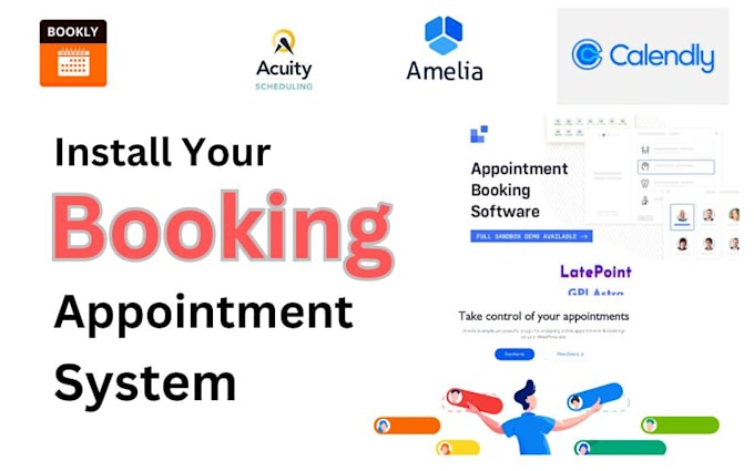 Setup latepoint amelia acuity scheduling bookly calendly appointment booking by Sophia_dev0 | Fiverr