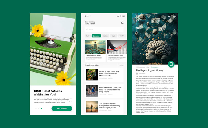 Design intuitive user friendly ui ux for websites and apps by Simples ...