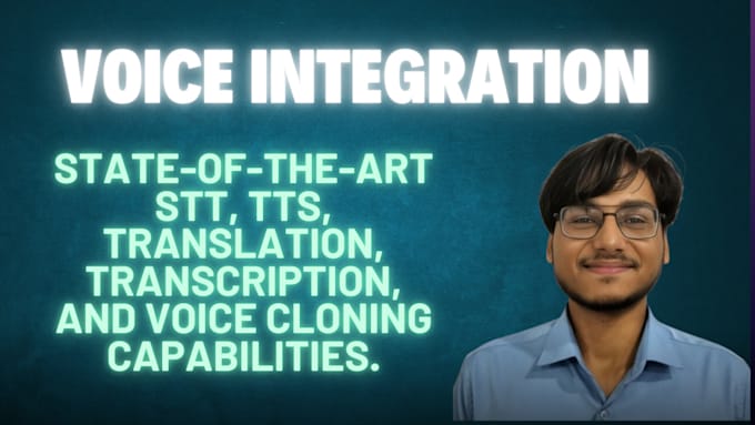 Build ai voice apps, stt, sts, tts, translation, transcription and ...