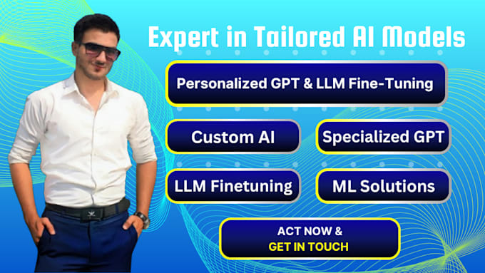 Finetune gpt models custom ai solutions and llms for your specific use case by Dev_zah | Fiverr