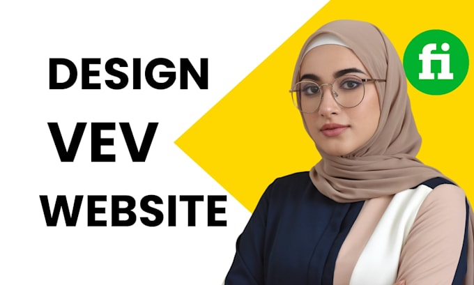 Design your vev website by Zonayan | Fiverr