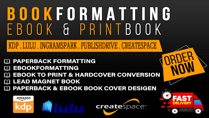 Do book formatting and layout design for print and amazon kindle by ...
