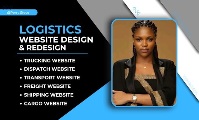 Create logistics, trucking, dispatch and transport website by Perry ...
