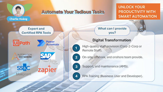 Automate any processes using uipath, power automate and other rpa tools ...