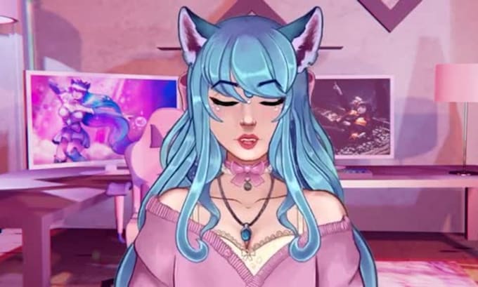 Create 2d vtuber animated emotes, chibi animation for streamer overlay ...