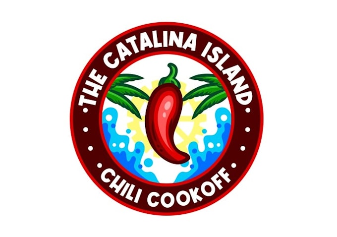 Design catalina island chili cook off logo by Jaylen_kerluke | Fiverr