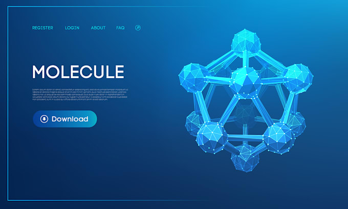 Draw low poly vector illustration in technology style by Nata_art66 ...