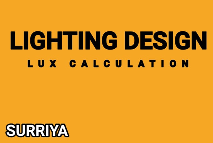 Do lighting design and lux calculation with dialux evo by Surriyayasir ...