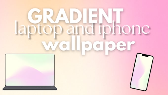 Create a gradient wallpaper by Dhollique | Fiverr