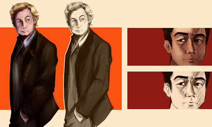 Color your webtoon, comic or illustration by Andy57531 | Fiverr