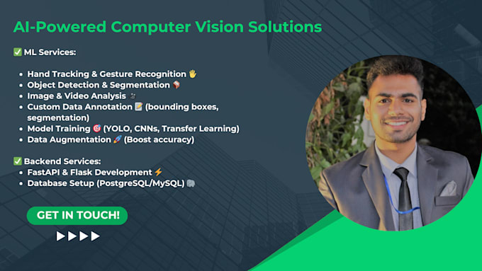 Build ai powered computer vision solutions by Mofarooqishere | Fiverr