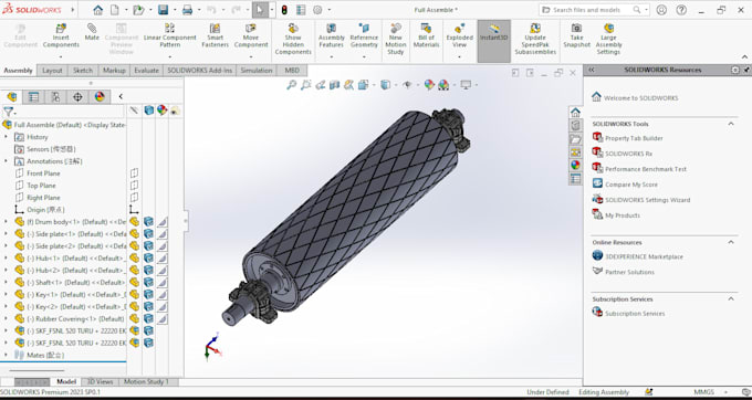 Design high quality mechanical parts and assemblies in solidworks by ...