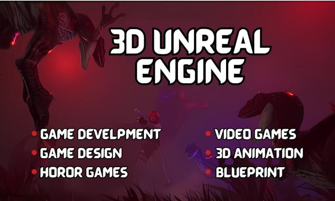 Blueprint a unreal engine game development, horor video games,ue5, animation by Adexay1234 | Fiverr