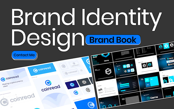 Design complete brand style guides logo design guidelines brand book by ...