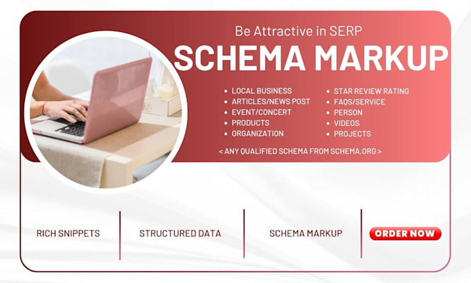 Setup seo schema markup, structured data, rich snippets on website by ...