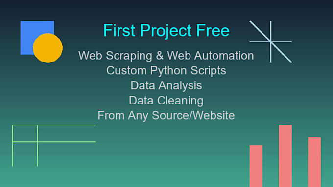 Do web scraping and web automation first project free by Starwhizzy | Fiverr