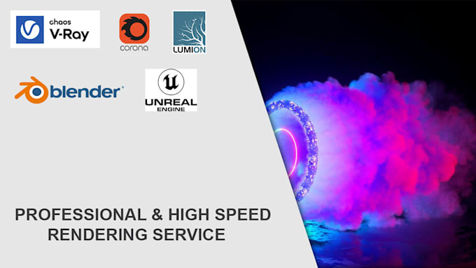 Render your vray and corona projects on my render farm fast by Waqasazam9 | Fiverr