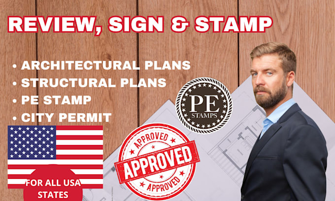 Florida california stamp, floor plan architecture plans, city permit ...