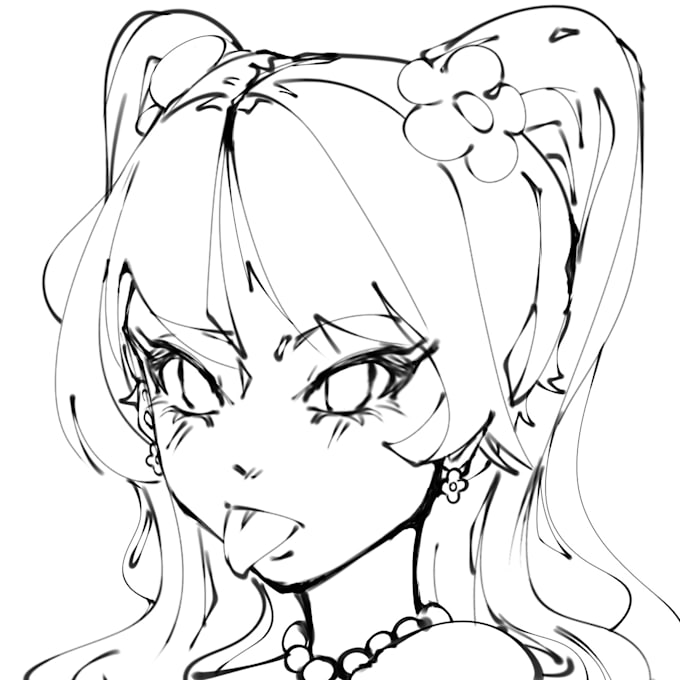 Draw a headshot of your oc pfp icon by Kaoimiii | Fiverr