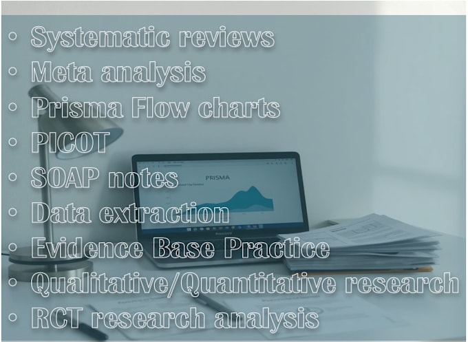 Conduct a comprehensive systematic review and meta analysis for you by ...