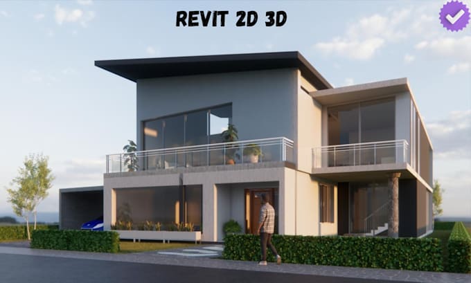 Create professional 2d and 3d architectural designs using revit and sketchup by Hamzatp33 | Fiverr