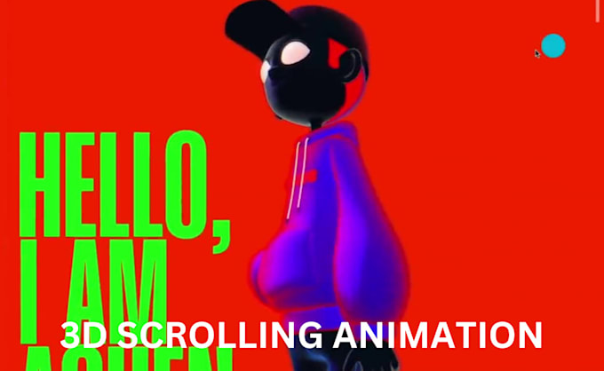 3d webflow website 3d scrolling animation 3d animated website threejs by David_webflow98 | Fiverr