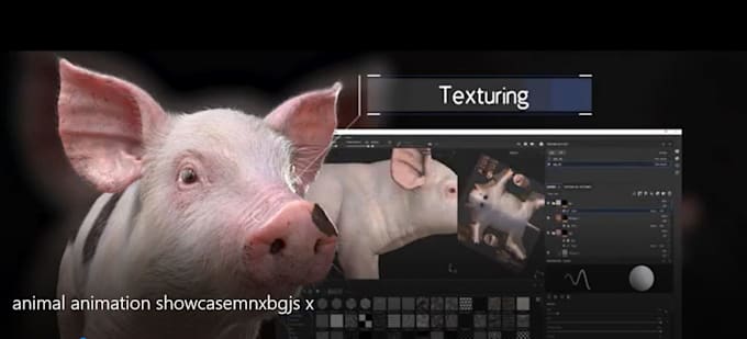 Create 3d animal model, creature with realistic fur, xgen hair, animal ...