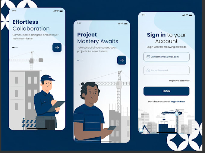 Build contractor app, construction app, project management app, project ...