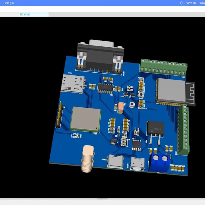 Pcb design schematic diagram circuit board pcb laypout by Darasimi_load | Fiverr