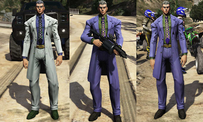 Make fivem custom ped, gta 5 model, ped props, fivem clothes for fivem ...