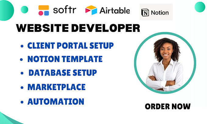 Design redesign softr webapp airtable database clientportal notion template by Kola_yemii | Fiverr