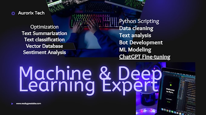 Develop machine learning models, nlp, and computer vision apps by Mrsallu153 | Fiverr