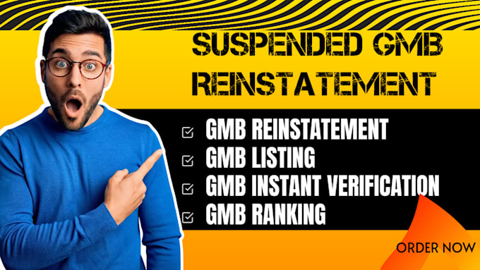 Gmb instant verification, gmb suspended, gmb reinstated, gmb ranking ... Gmb instant verification, gmb suspended, gmb reinstated, gmb ranking ...