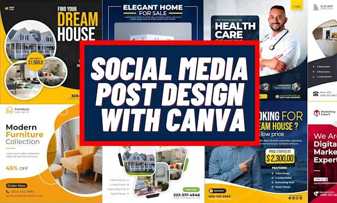 Design canva templates for social media posts, stories, ads by ...