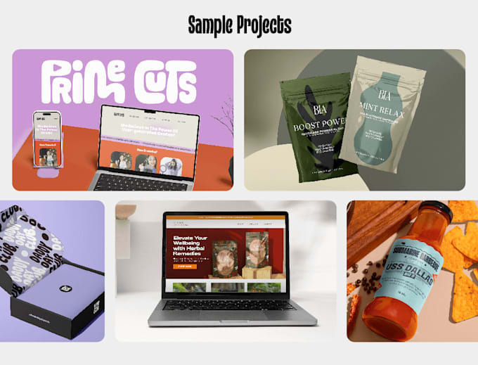 Design complete digital launch kit by Mijalzagier | Fiverr